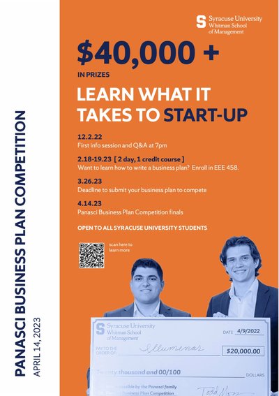 Whitman’s Panasci Business Plan Competition offers a chance at more ...