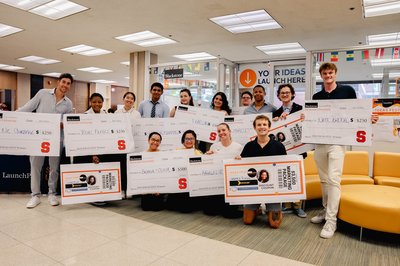 Winners of LaunchPad's 2024 Ideas Fest - Syracuse University Libraries
