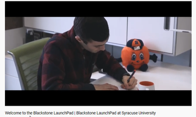 Dear LaunchPad: Thanks for making magic together - Syracuse University ...