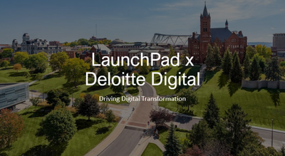 Sign up for digital innovation sprint on September 9 with Deloitte ...