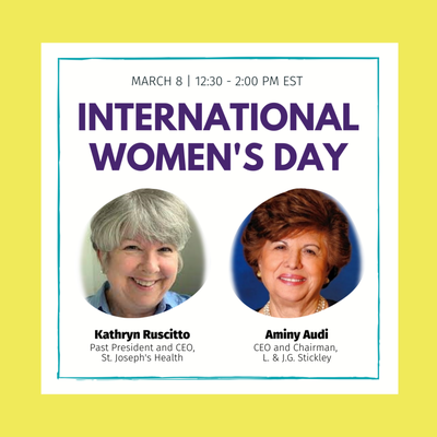 Kathryn Ruscitto and Aminy Audi to kick off International Women’s Day ...