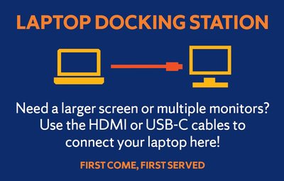 Libraries Adds Laptop Docking Stations - Syracuse University Libraries